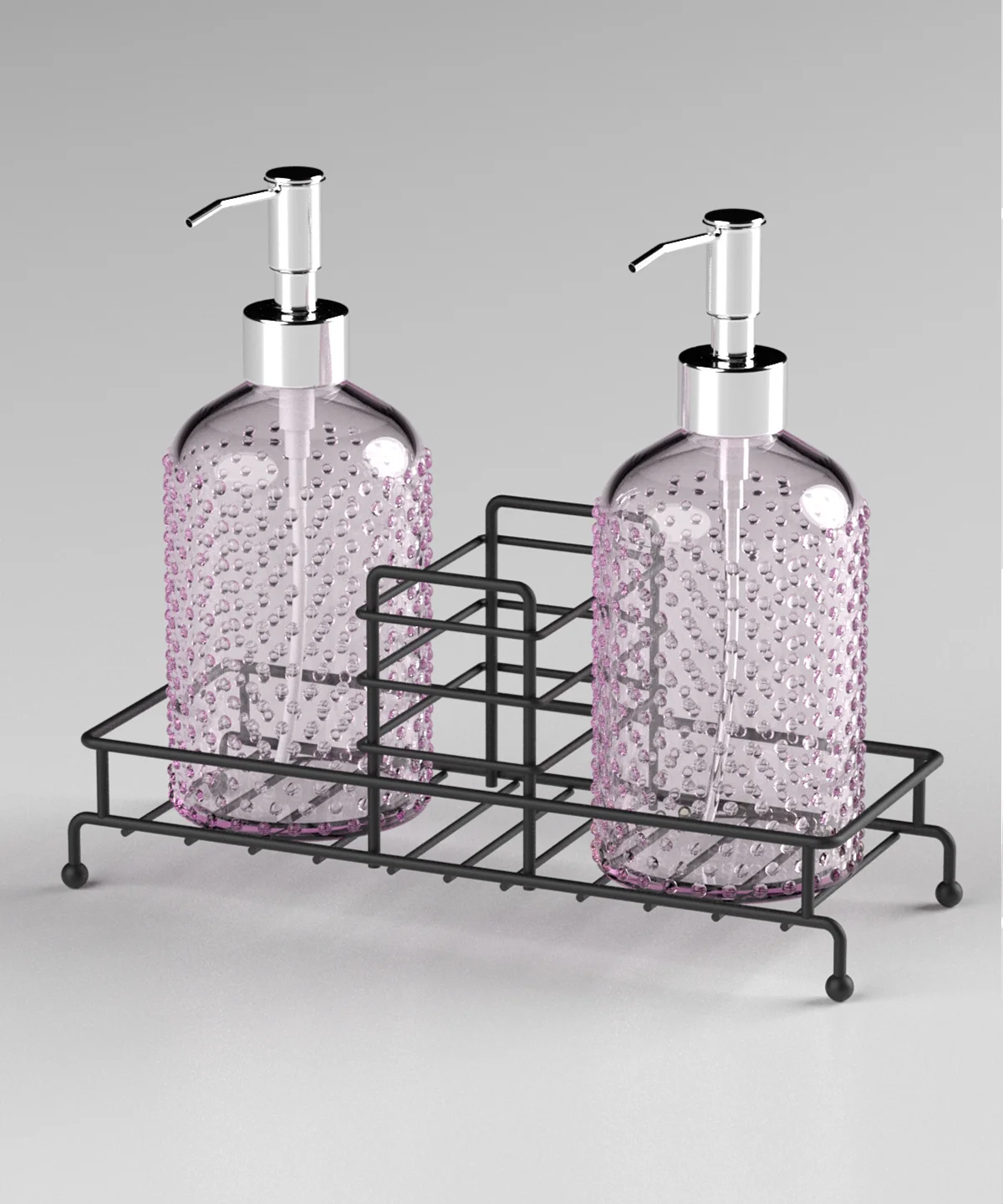 EG402 2 Soap Dispensers with Stand - Tekno-tel