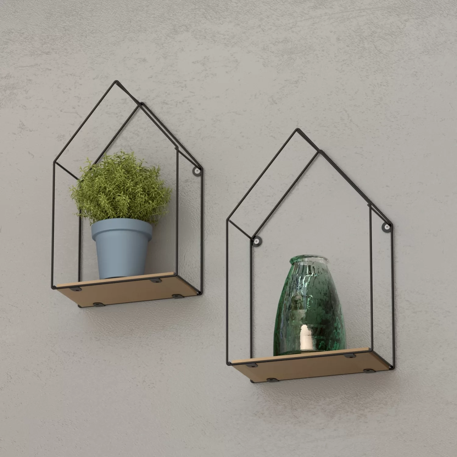 MG512 Homey Decorative Shelf with MDF - Tekno-tel